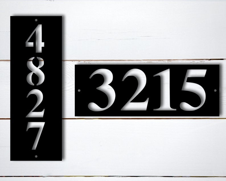 Home Address Sign – Metal Address Signs