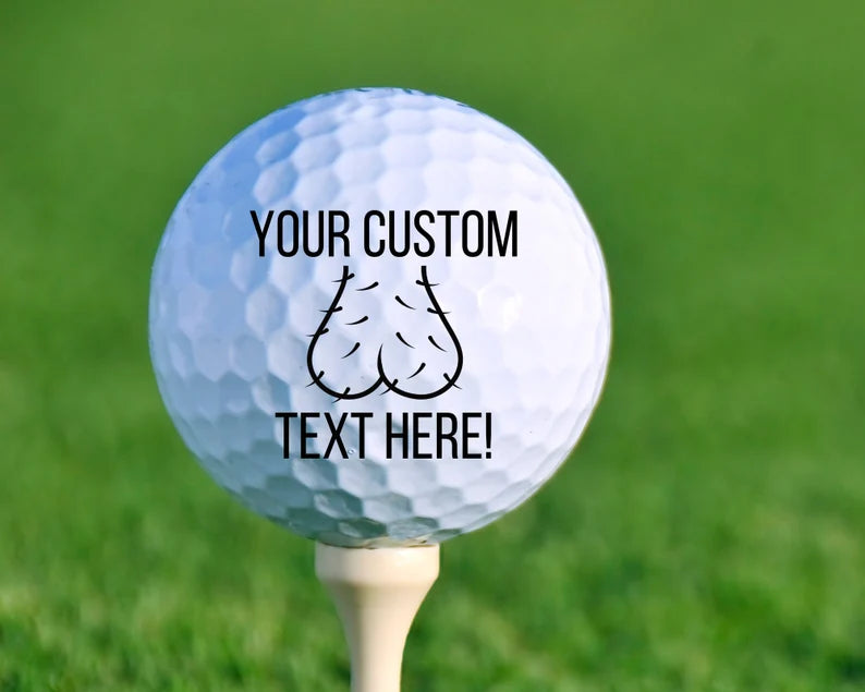 Personalized Golf Ball for Husband – Metal Address Signs